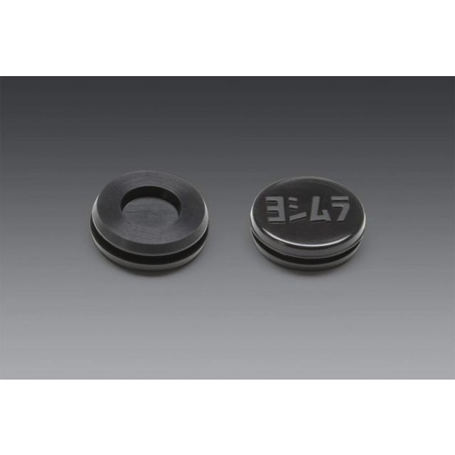 RUBBER GROMMET WITH LOGO TO COVER END-CAP INSERT HOLE FOR RS-9 MUFFLERS ...